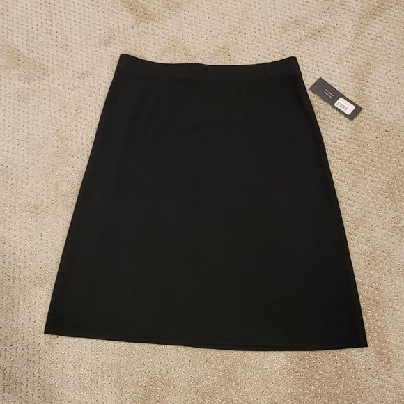 Misook | Skirts | Misook Black Pullon Skirt Nwt | Poshmark
